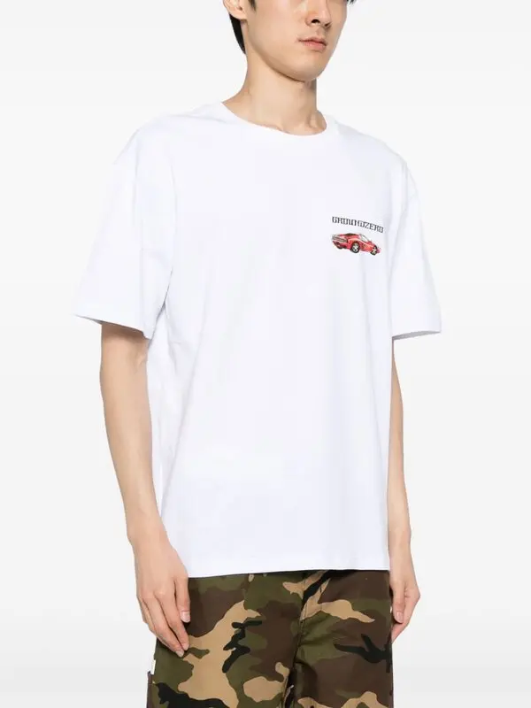 GROUND ZERO Logo-print Cotton T-shirt