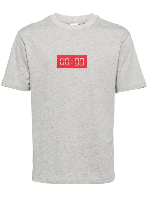 GROUND ZERO Logo-appliqué Cotton T-shirt