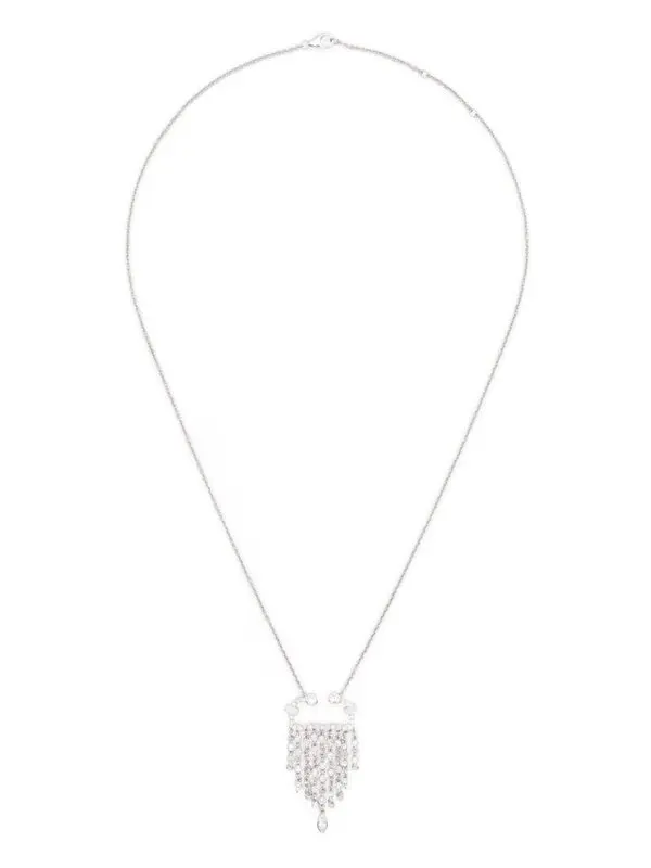 Yvonne Léon 18kt White Gold Scorpio Necklace - Silver