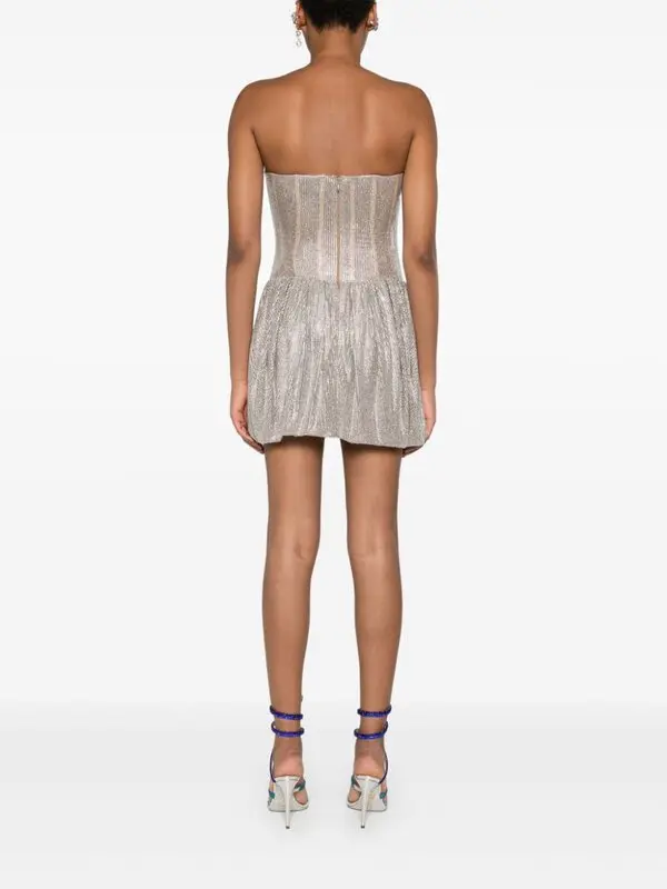 Giuseppe Di Morabito Crystal-embellished Mini Dress
