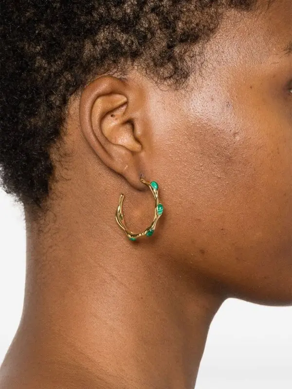 MISSOMA Organic Shape Hoop Earrings