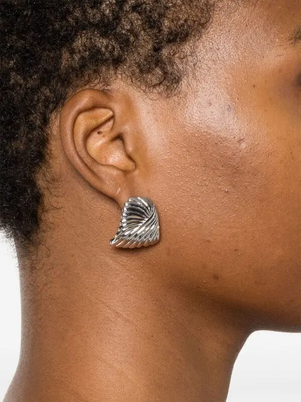 MISSOMA Ripple Stud Earrings - Silver