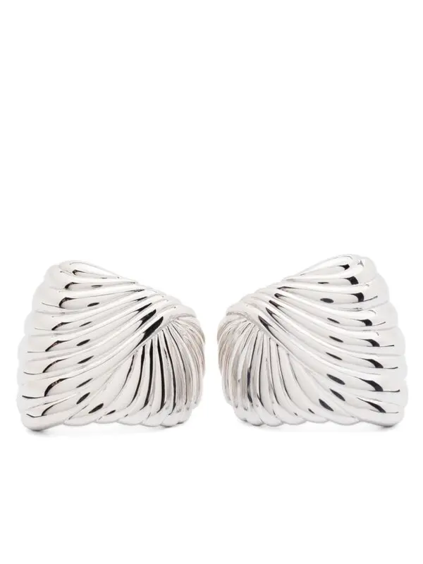 MISSOMA Ripple Stud Earrings - Silver