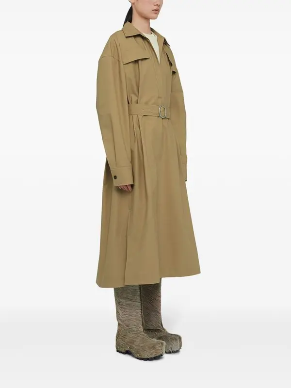 JIL SANDER Classic-collar Cotton Dress