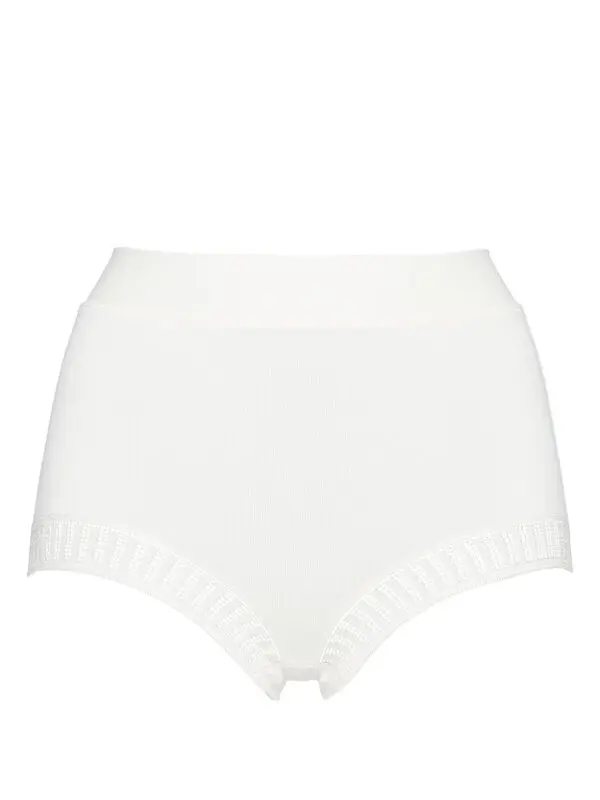 ERES Solange Graphic High-waist Briefs - White