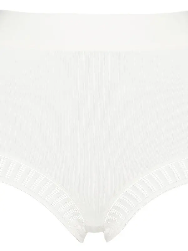 ERES Solange Graphic High-waist Briefs - White