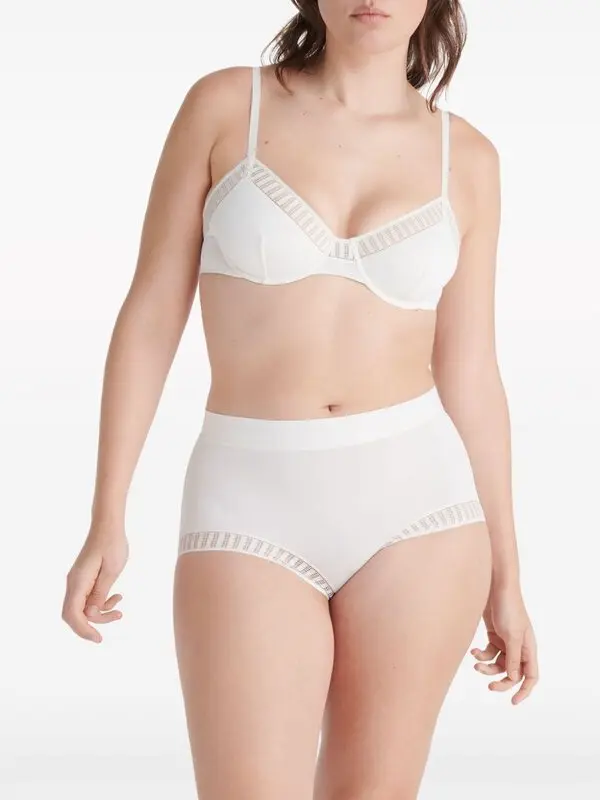 ERES Solange Graphic High-waist Briefs - White