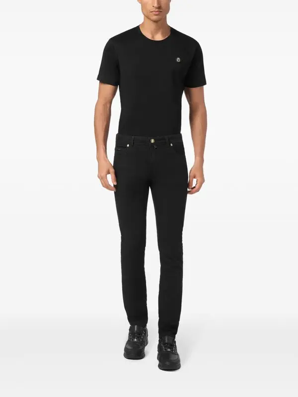 BILLIONAIRE Super Straight Cut Jeans - Black