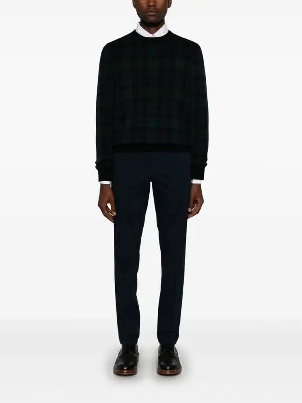 Polo Ralph Lauren Check-pattern Sweater - Blue