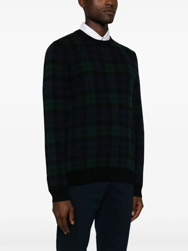Polo Ralph Lauren Check-pattern Sweater - Blue