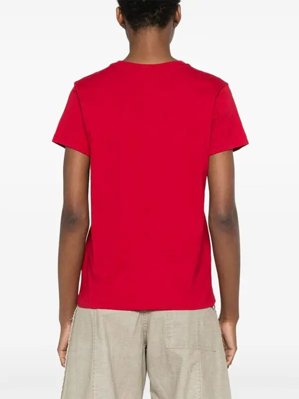 Polo Ralph Lauren Pony-embroidered T-shirt - Red