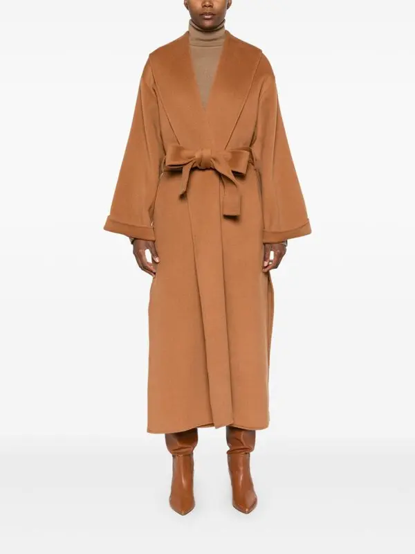 BY MALENE BIRGER Trullem Wool Coat - Brown
