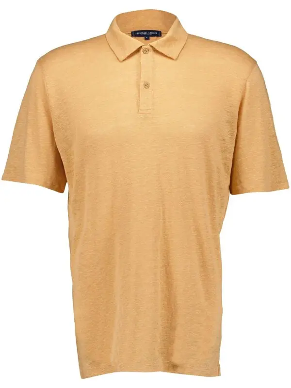 Frescobol Carioca Mello Polo Shirt - Orange