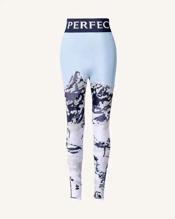 Perfect Moment Jacquard Legging - Landscape