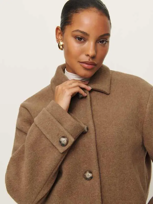 REFORMATION Enzo Relaxed Fit Jacket