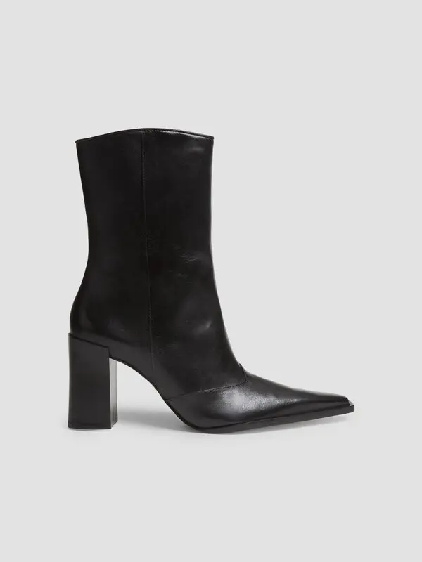 Schutz Raffaela 90mm Leather Booties