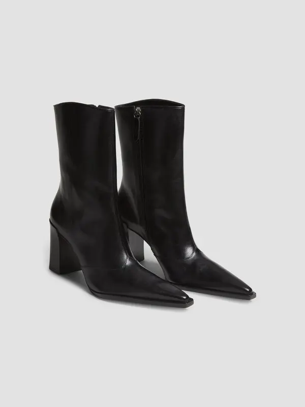 Schutz Raffaela 90mm Leather Booties