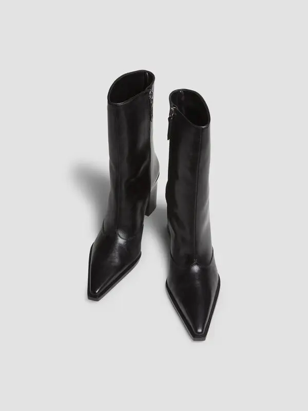 Schutz Raffaela 90mm Leather Booties