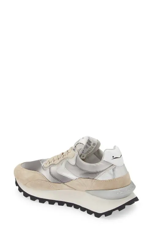 VOILE BLANCHE Qwark Hype Sneakers - Beige Grey