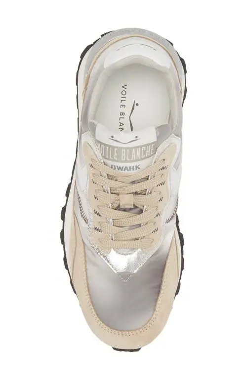 VOILE BLANCHE Qwark Hype Sneakers - Beige Grey