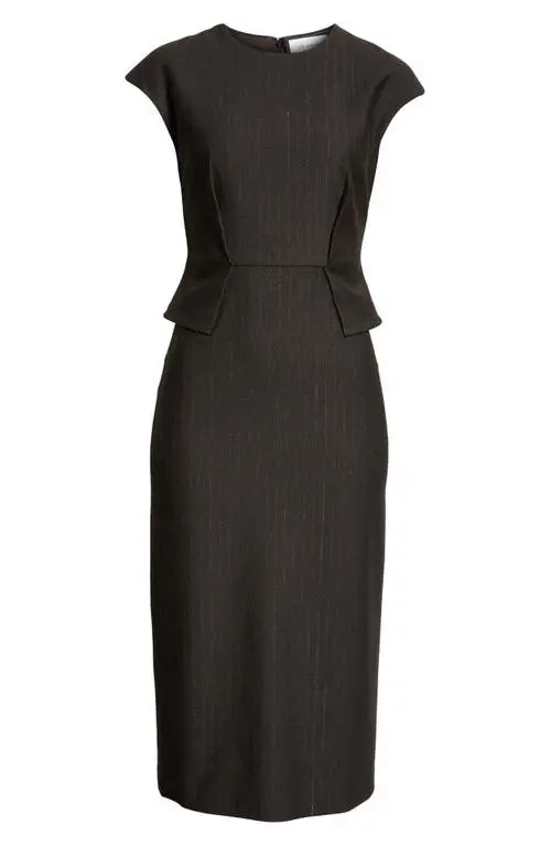 st john peplum dress 2008 Christian Dior by Galliano Ivory Strapless Bustier Peplum Gown