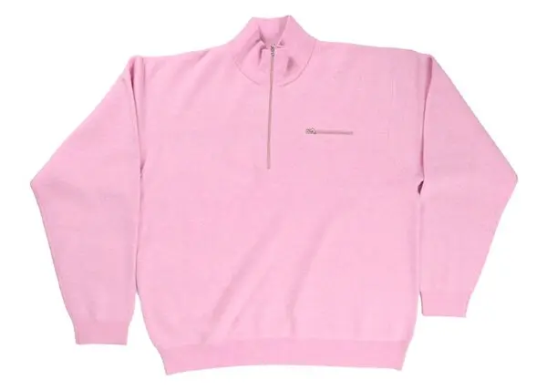 StÜssy Half Zip Mock Neck Sweater