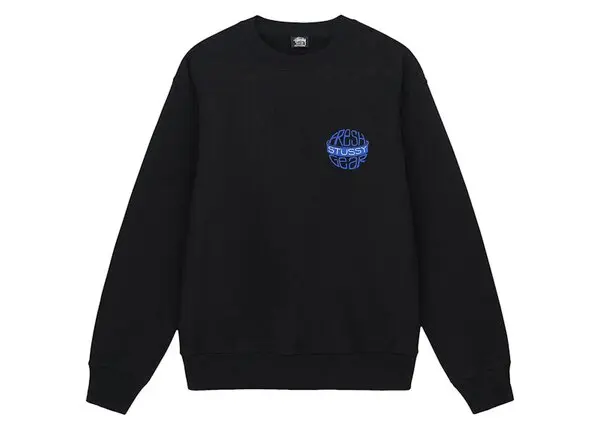 StÜssy Crewneck Sweatshirt - Black