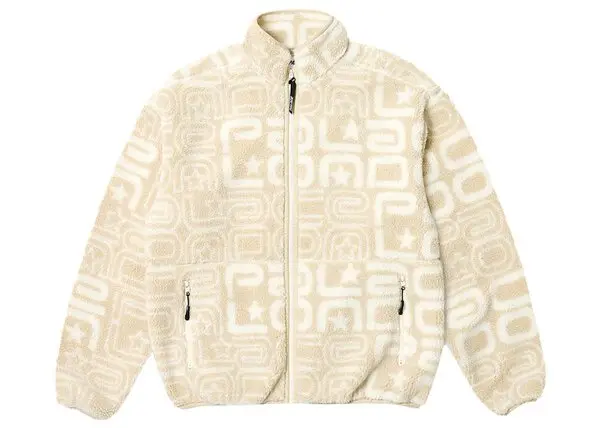 PALACE Joyrex Fleece Jacket - Stone