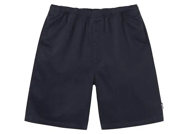 StÜssy Brushed Beach Short - Navy Blue