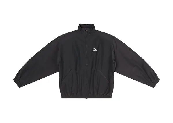 Balenciaga Sporty B Oversized Tracksuit Nylon Jacket