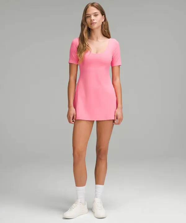 Lululemon Align Short-Sleeve Dress In Sakura Pink - 33% Off | Editorialist