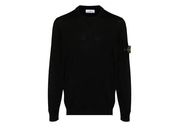 Stone Island Maglia Rws Knit - Black