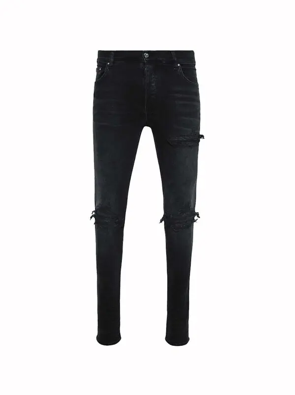 Amiri Mx1 Bandana Jacquard Jean - Vintage Black