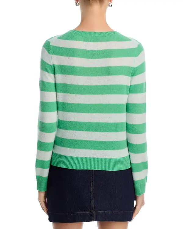 Jumper 1234 Cashmere Striped Crewneck Sweater