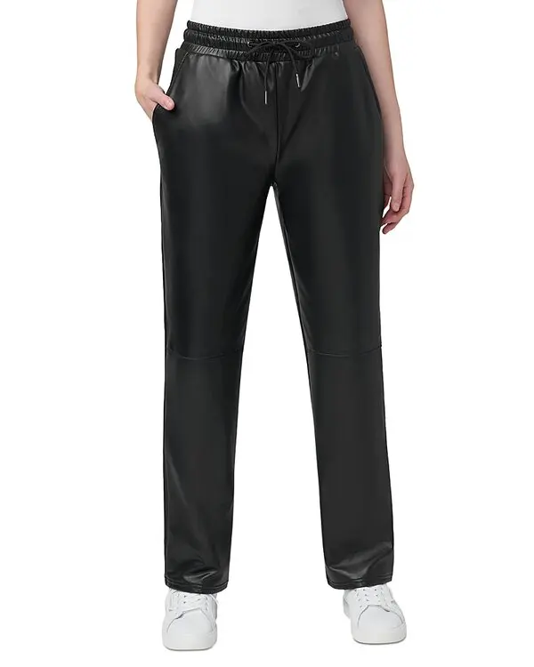 Hue Faux Leather Pants
