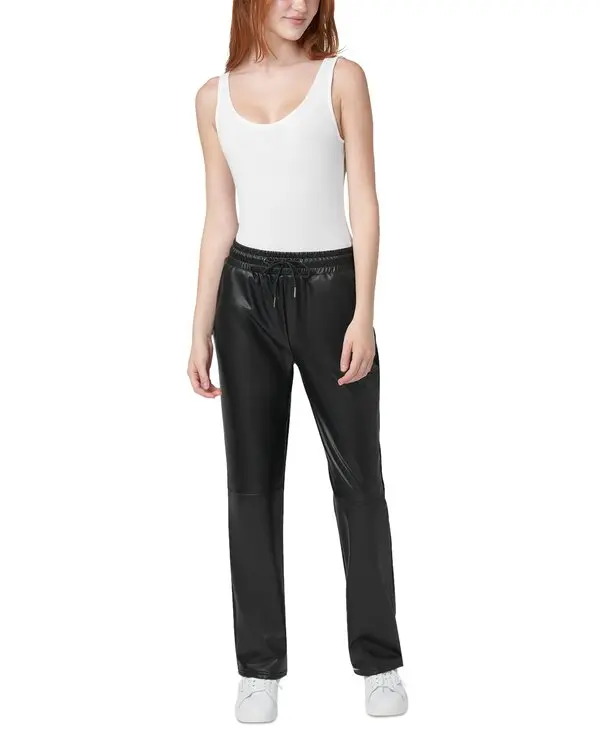 Hue Faux Leather Pants