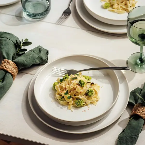 VILLEROY & BOCH Crafted Cotton Individual Pasta Bowl - White