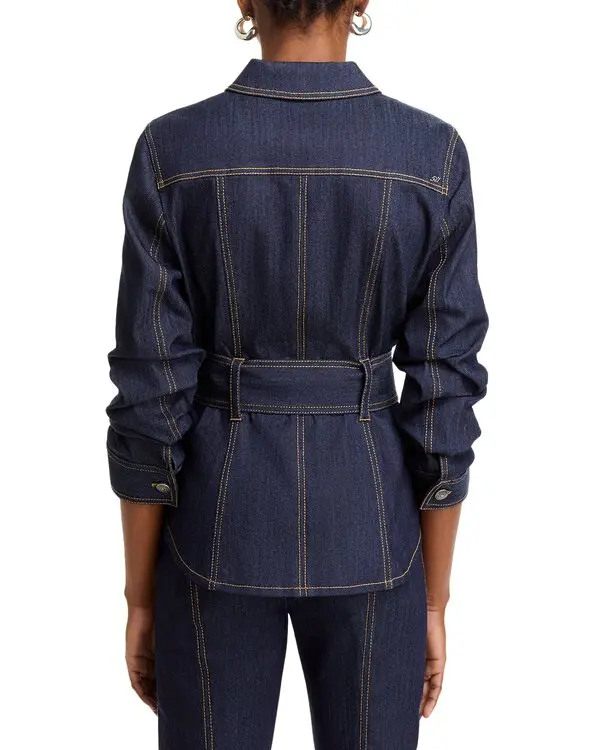 Cinq À Sept Shea Fitted Denim Jacket