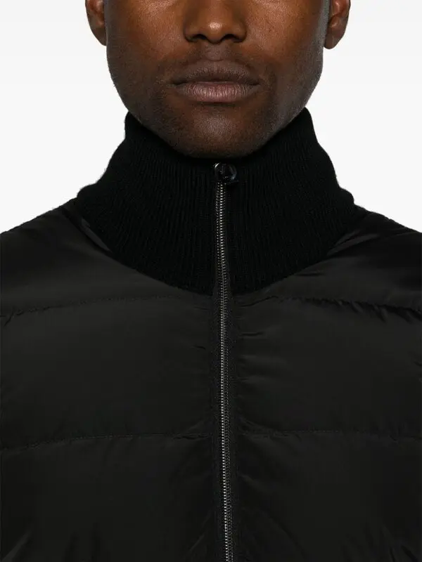 Herno Quilted Panelled Jacket - Black