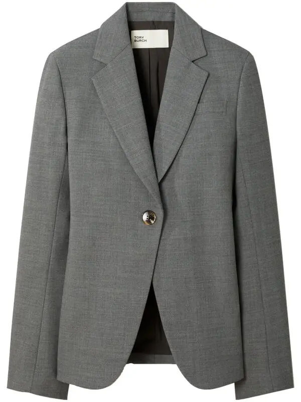 Tory Burch Stretch Flannel Blazer