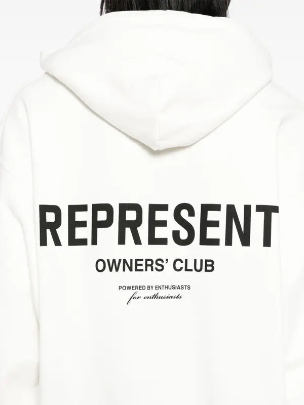 REPRESENT Owners Club Hoodie - White