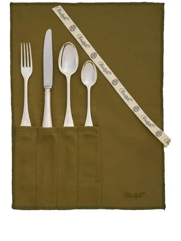 Christofle Medium La Trousse Marly Individual Cutlery Set