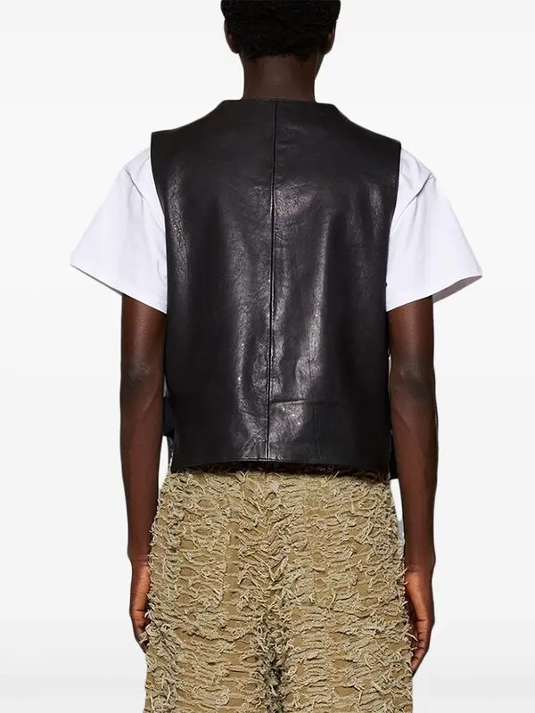 WHO DECIDES WAR Bullet Point Vest - Black