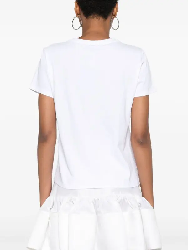 TWINSET Logo-embroidered T-shirt