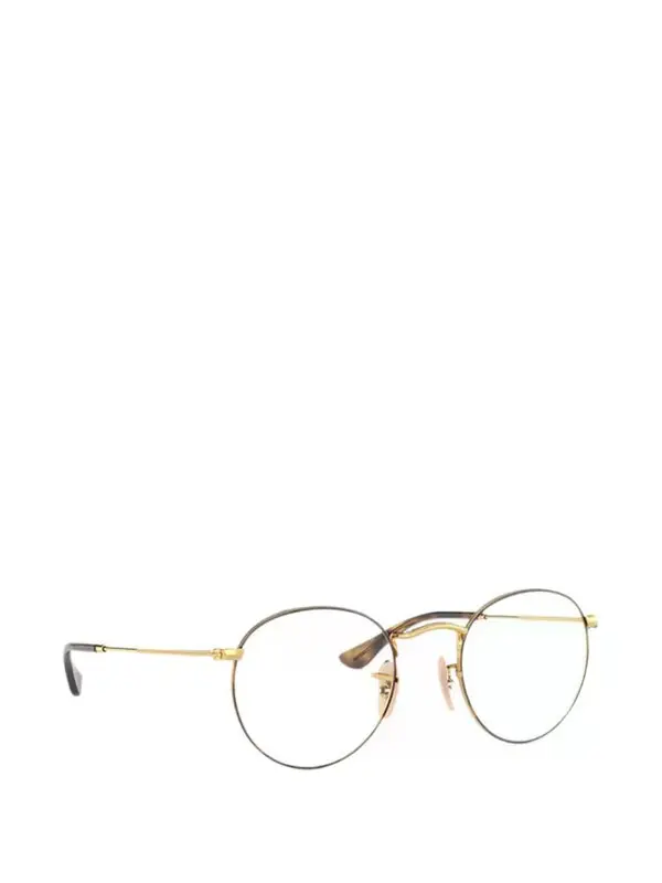Ray-ban Round Frame Glasses - Gold