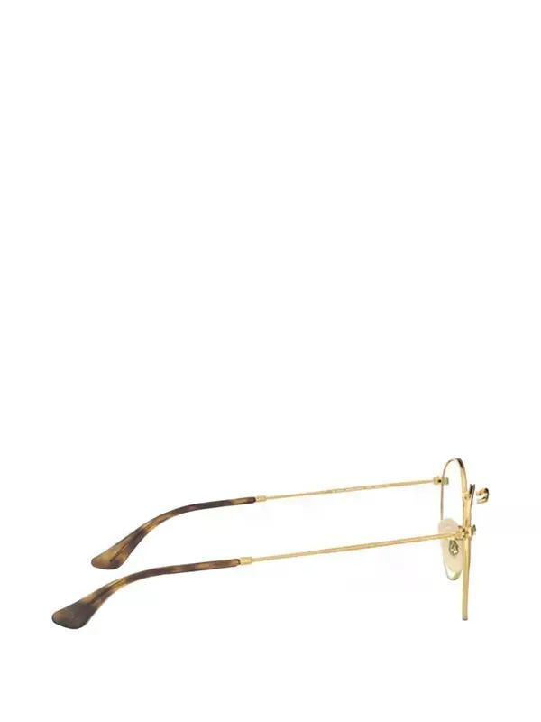Ray-ban Round Frame Glasses - Gold