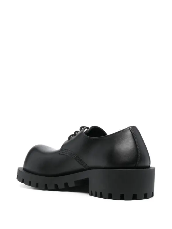 Balenciaga Calf Leather Oxford Shoes