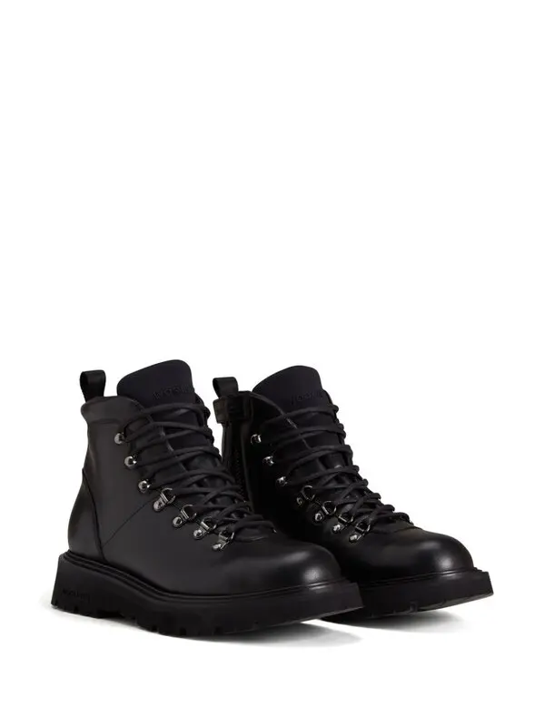 Woolrich Leather Hiking Boots - Black