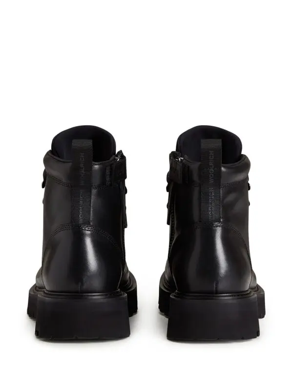 Woolrich Leather Hiking Boots - Black