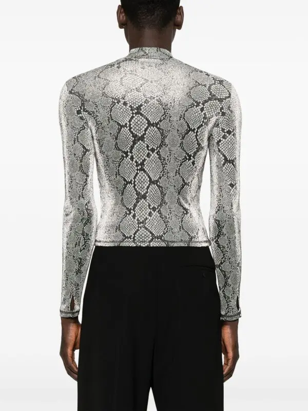 Coperni Snakeskin-print Top